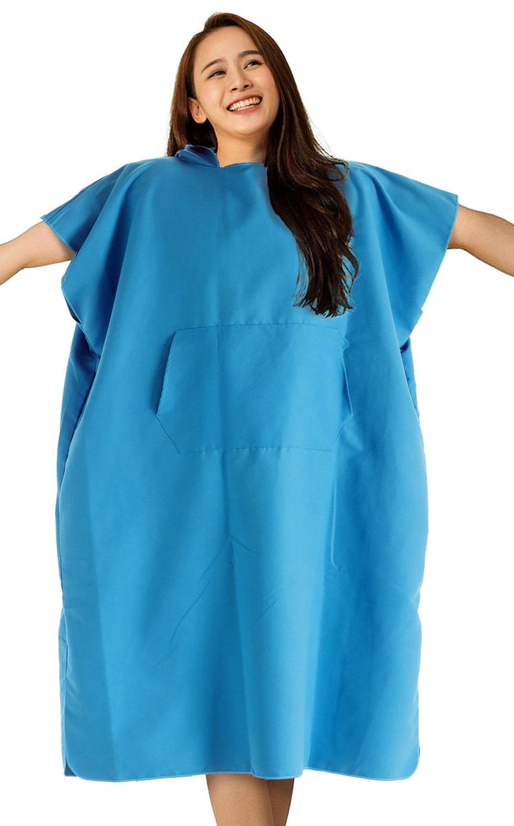 Ladies Aqua Microfibre Changing Robe – Adore Home